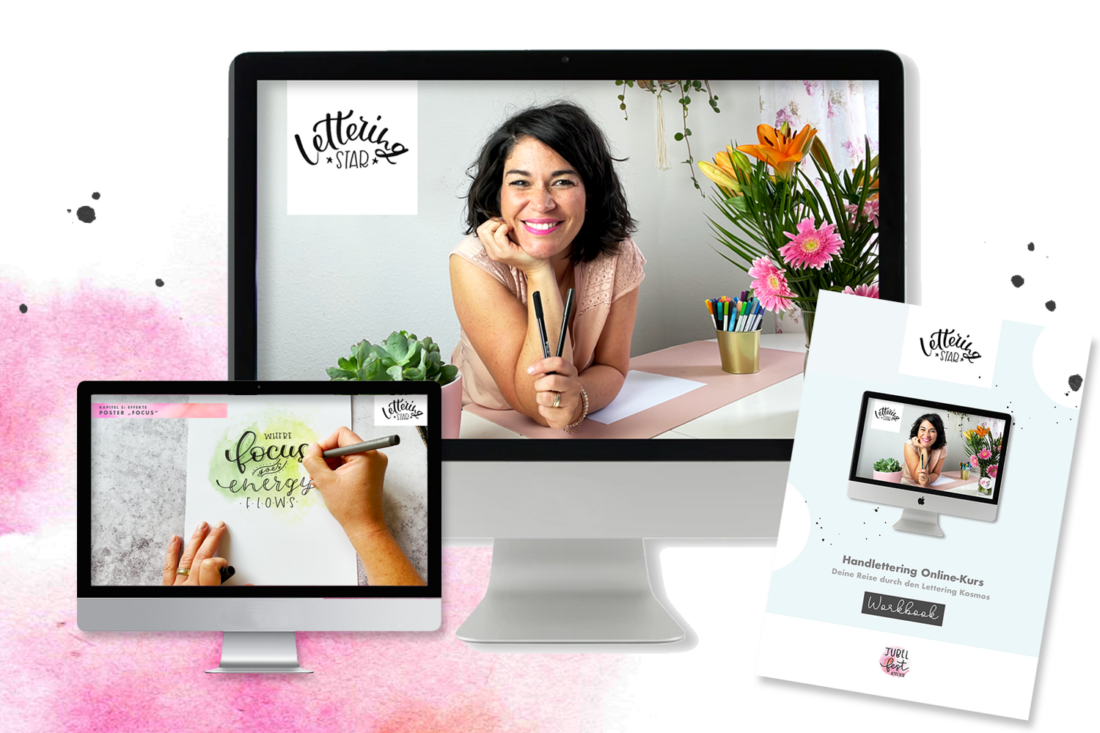 Handlettering Online Kurs – jubelfest-atelier.de